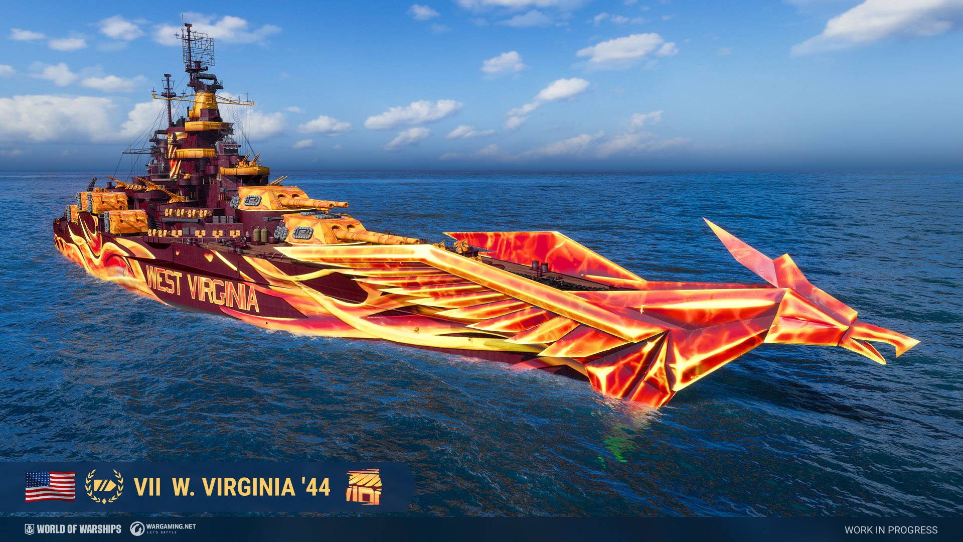 Мир кораблей. W. Virginia '44. "Первая сотка" :)