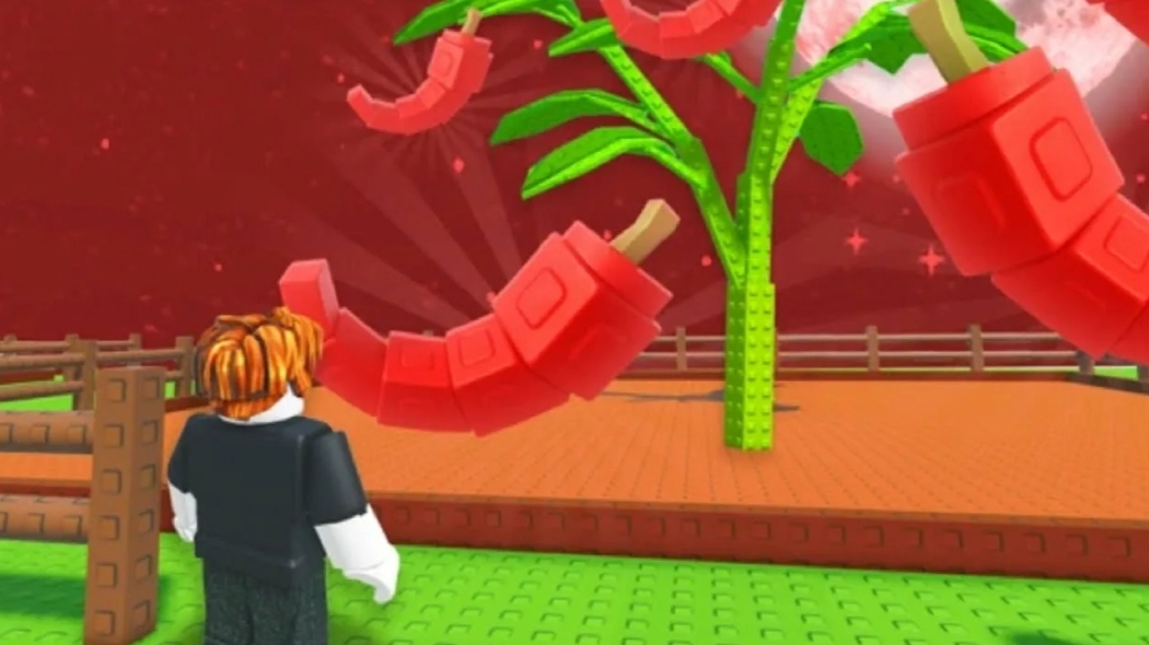 крававая Луна в вырасти сад