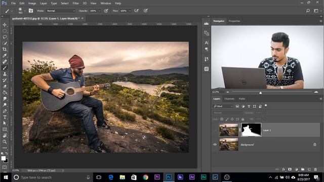 3 простых шага для размытия фона в Photoshop