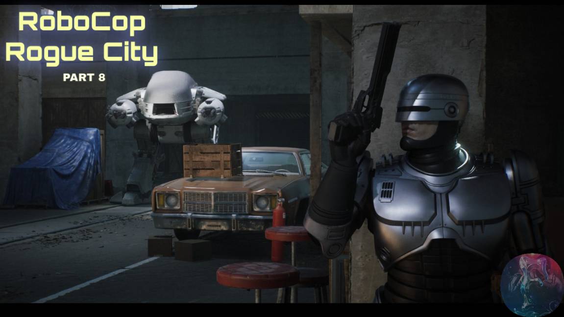 RoboCop Rogue City --﹥ Бой с байкерами | ожидаемый сбой ED 209 (Часть 8)