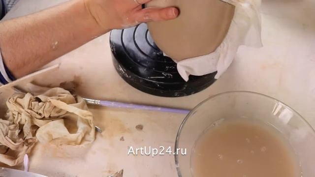 Прямой эфир 22.03.2017 - лепим клубочницу!