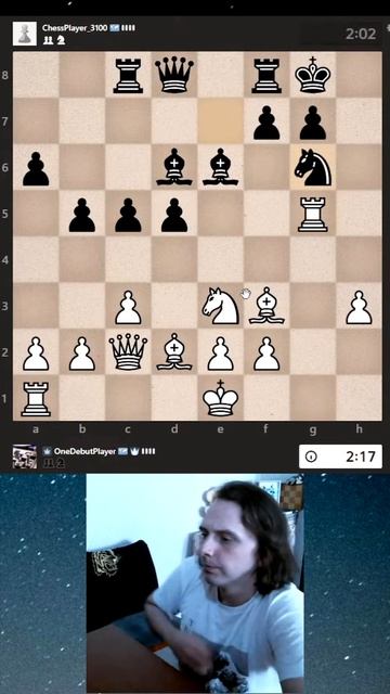 Финал - рокировка!  #chess #checkmate