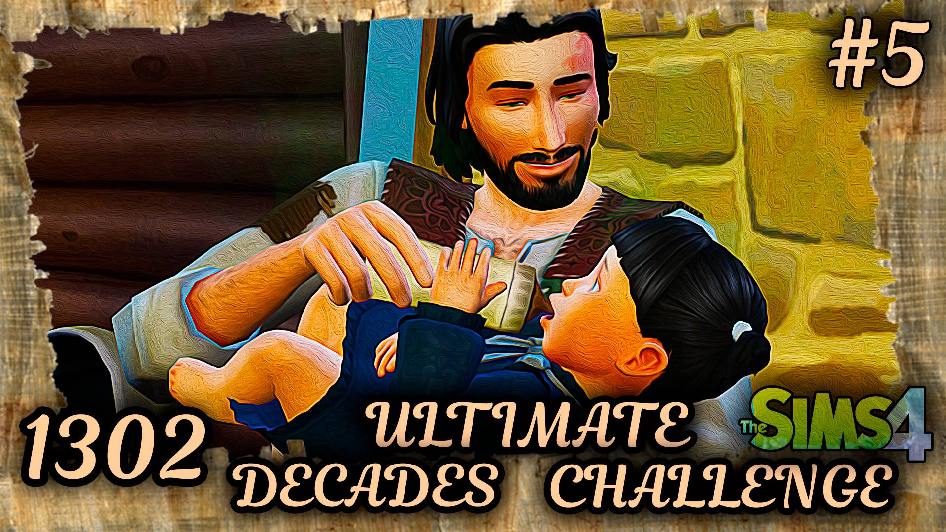 Первый приход Смерти |1302 Год| Sims 4 Ultimate Decades Challenge Эп.5
