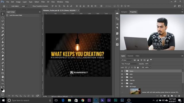 В замешательстве_ Используйте магию слоёв в Photoshop