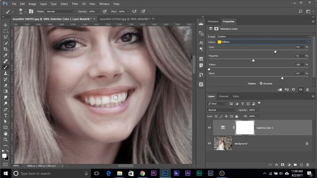 3 суперреалистичных способа отбелить зубы в Photoshop