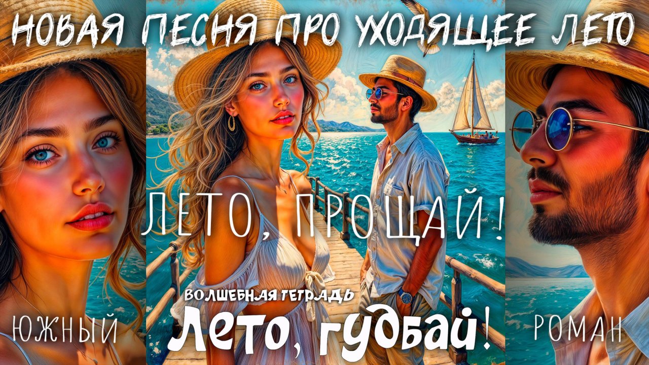 Волшебная тетрадь. "Лето, гудбай!" Лето, прощай! Новая песня про южный роман, юг, море и любовь.