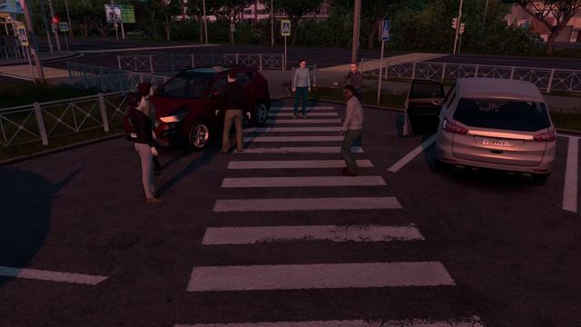 ETS 2  Мужики танцую под музыку