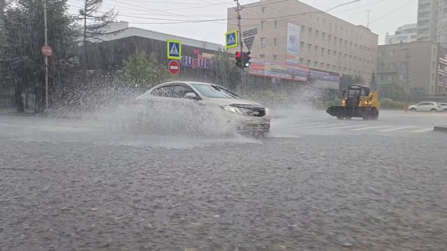 Дождь в Новосибирске 23.08.25