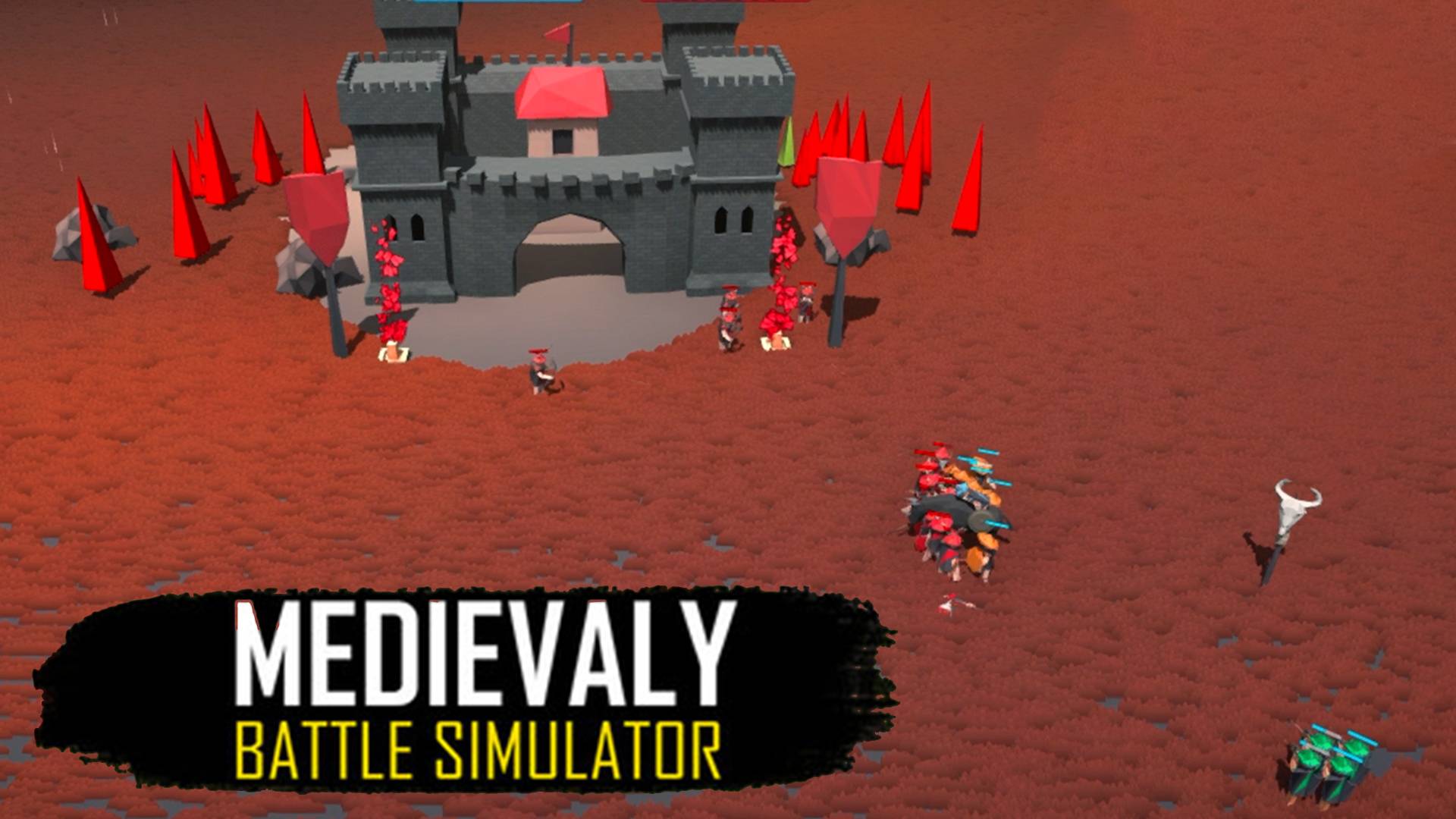 Средневековые сражения - Medievaly: Battle Simulator (Первый взгляд)