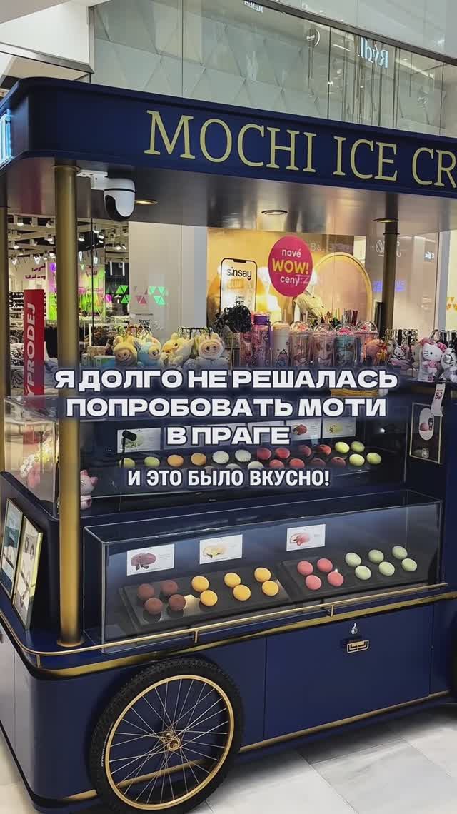 Я ДОЛГО НЕ РЕШАЛАСЬ ПОПРОБОВАТЬ МОТИ В ПРАГЕ, И ЭТО БЫЛО ВКУСНО!