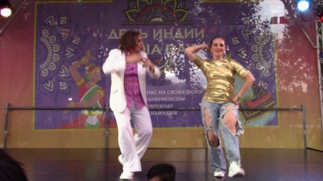 Бхангра | Мастер-класс | Стиль Bolly_Nuevo | Светлана Нигам | Алексей Дульнев | Дни Индии | Москва