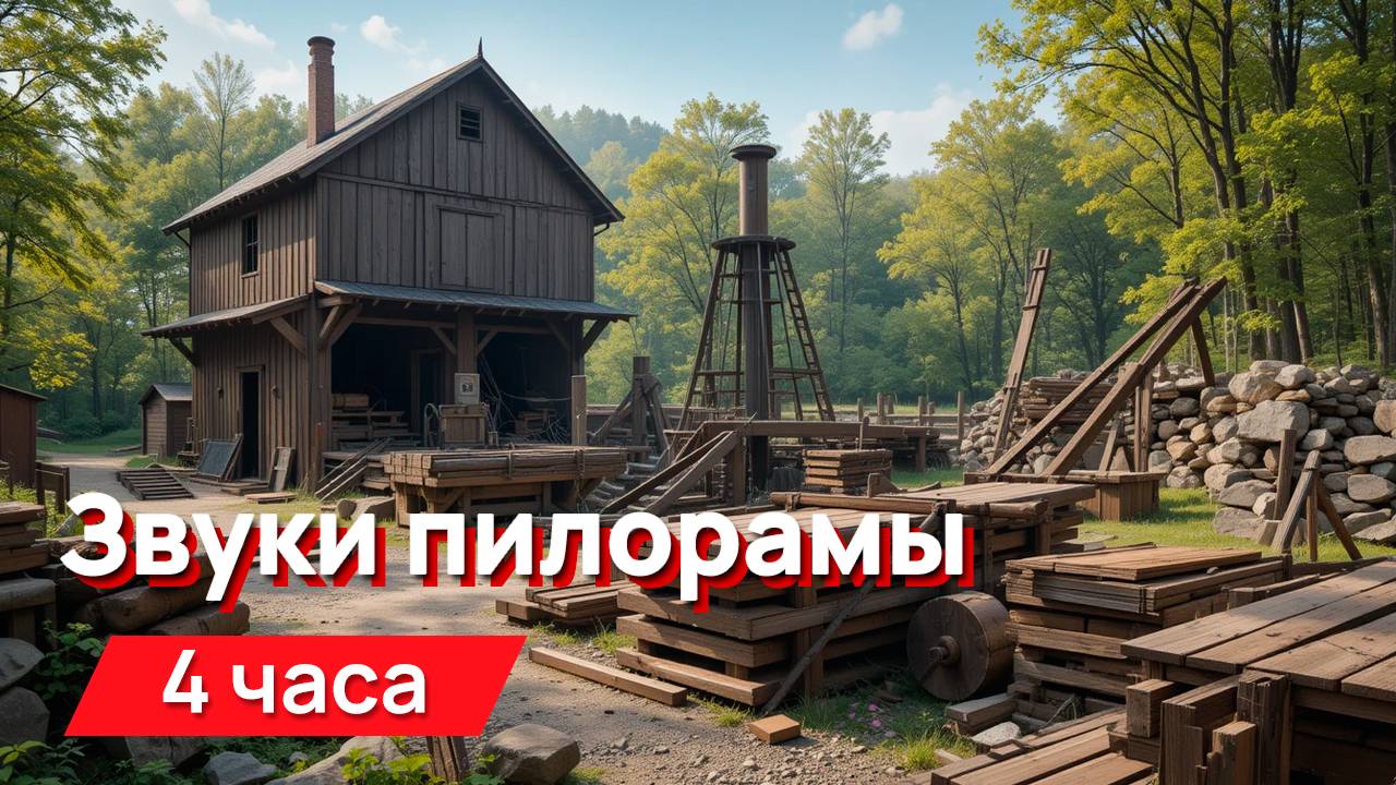 Звуки для соседей - звуки пилорамы