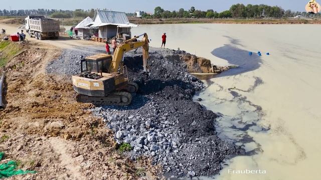 Строительство, восстановление дороги, новый обзор