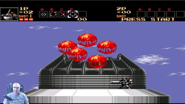 "Contra: Hard Corps" БОССЫ УРОВНЯ -9