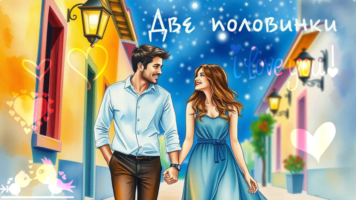 Две половинки. Текст: Ольга Бутенко - Калинина [Song by SieReNaDa]