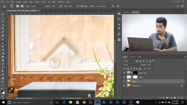 Автоматическое удаление любых объектов с помощью функции Content-Aware Fill в Photoshop