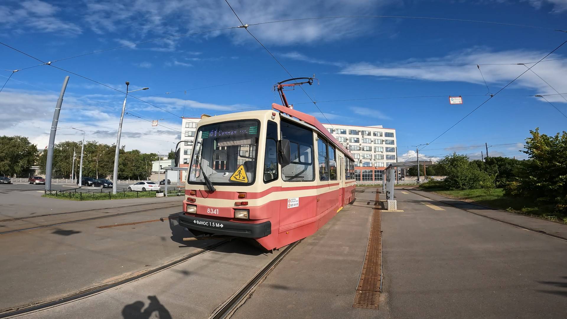 Санкт Петербург Трамвай  маршрут 41