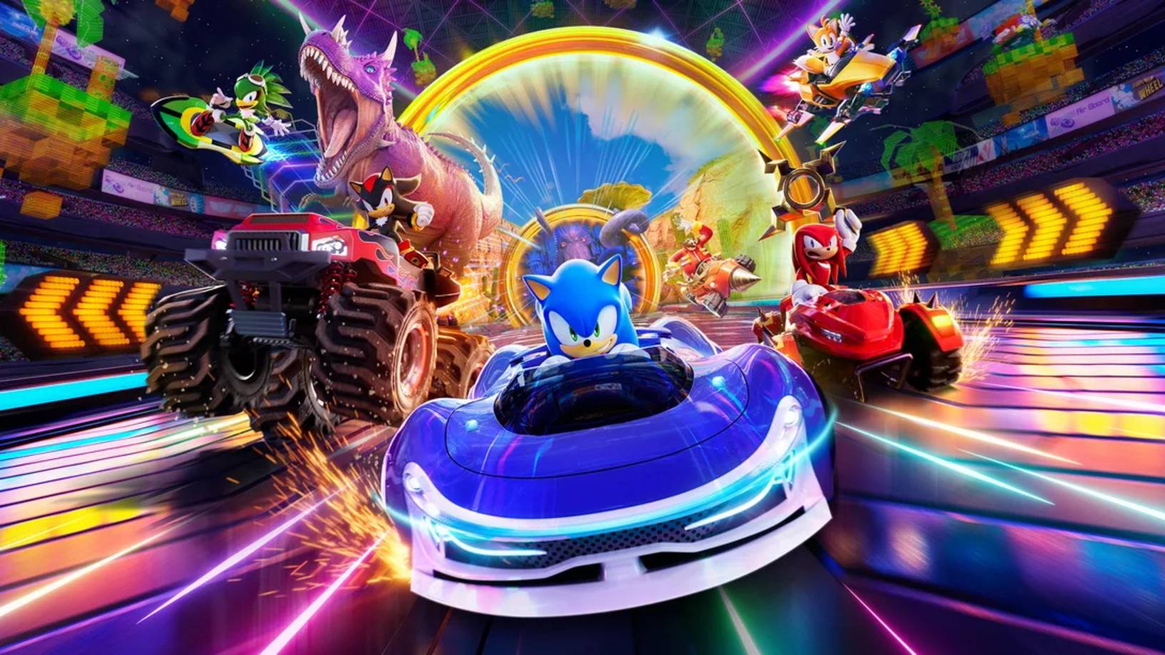 новый анимационный тизер-трейлер Sonic Racing: CrossWorlds