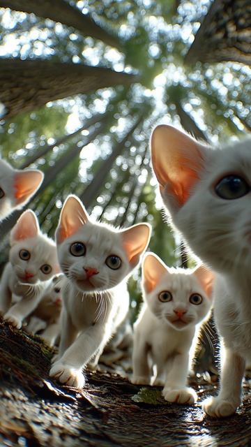 Какие милые котята!