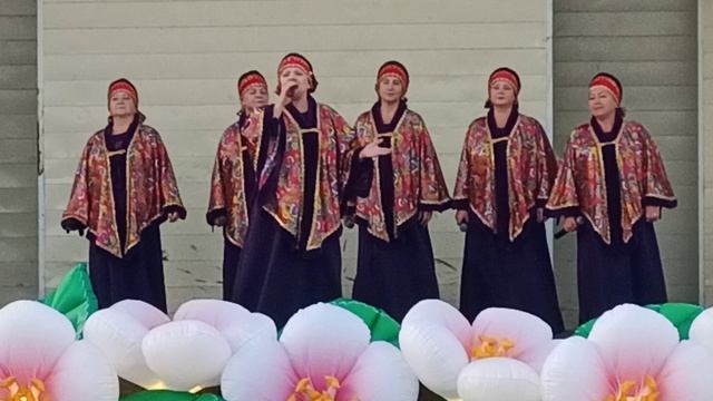 РОССИЯ МОЯ - вокальный ансамбль "Привокзальные узоры". Волоколамск.