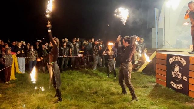 MESSER / Rammstein tribute show на "Радиофобии 25". Импровизация Арт-группы Bang.