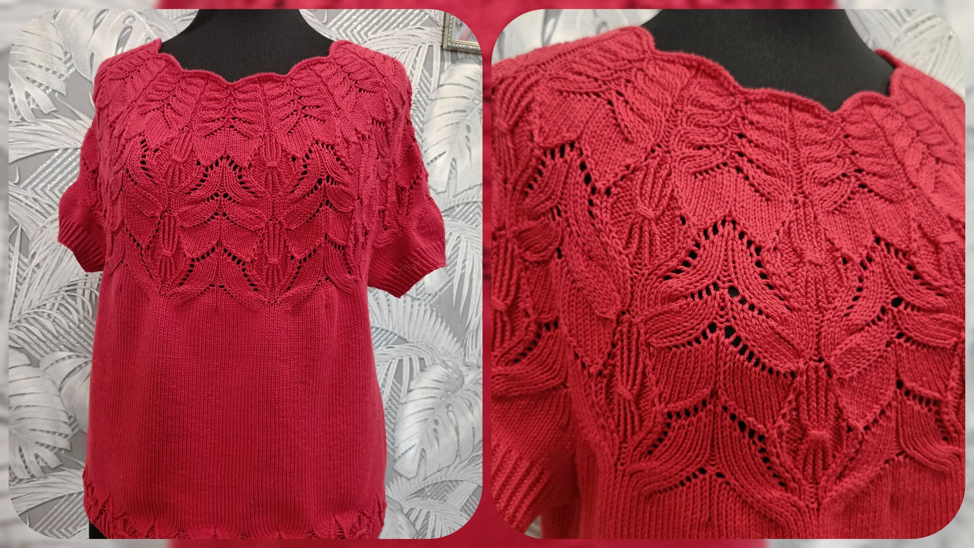 Шикарная круглая кокетка 🔥 Попетельный мк. Четвёртая часть.