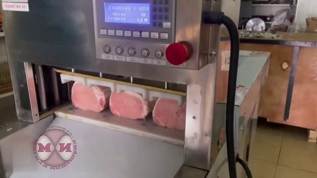 Слайсер гильотинный VM Slicer 400 Нарезка мяса говядины свинины птицы слайсом