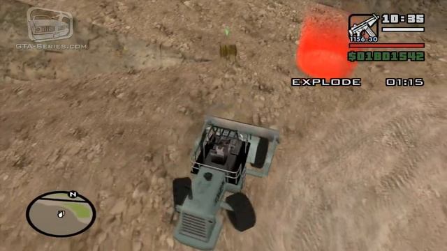 GTA San Andreas - Walkthrough - Quarry Mission #2 (HD)