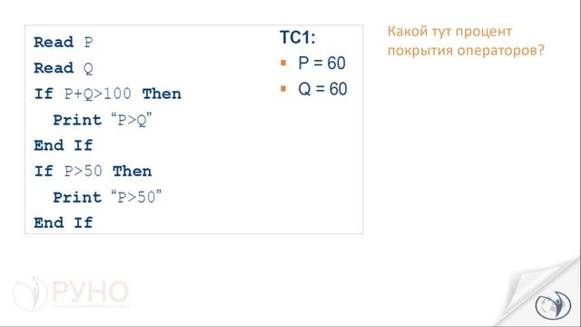 Основы тестирования. Техники тестирования | РУНО