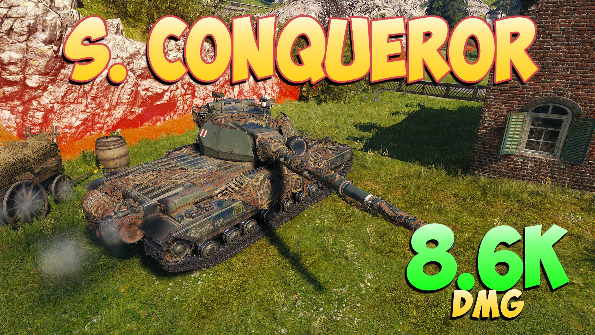 S. Conqueror • Стабильная машина! - 6 Фрагов 8.6K Урона • Мир Танков