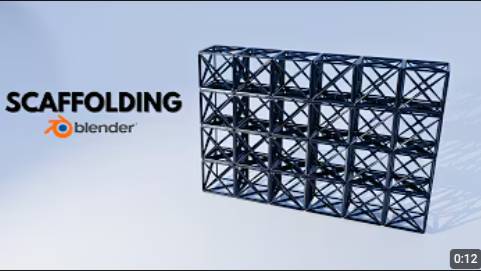 Create Scaffolding in Blender!