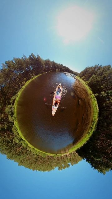 Скалы и подводный мир реки Реж