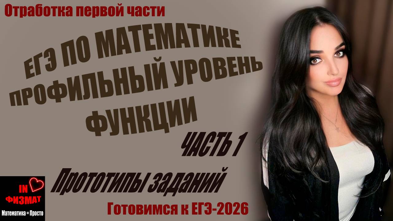 Графики функций для ЕГЭ по математике, профильный уровень. Сборник Лысенко, №№ 232-239