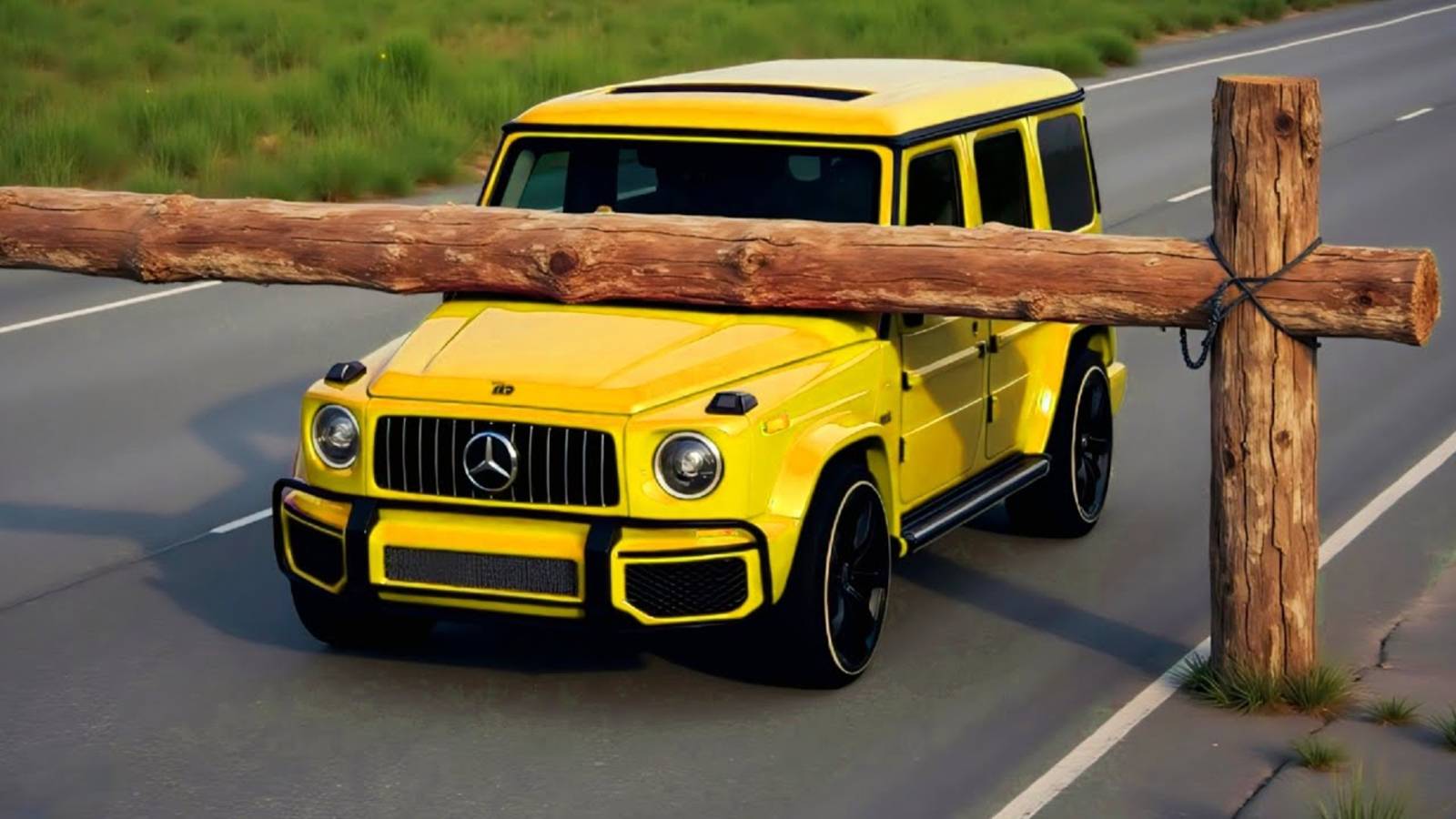 ЭТО ХУЖЕ, чем лежачий полицейский! Бревно на дороге — КАТАСТРОФА! 🤯😱БИТВА ТИТАНОВ в BeamNG Drive!