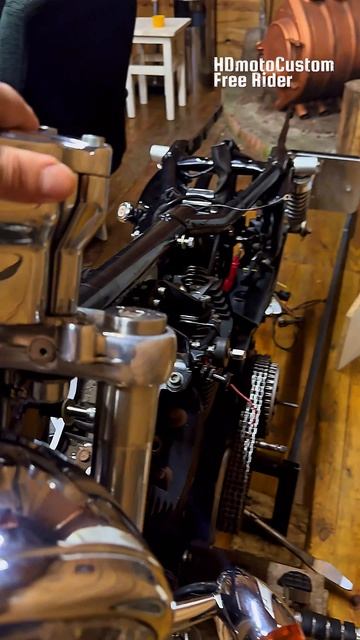 Разобрали мотоцикл Sportster 1200 до винтика!