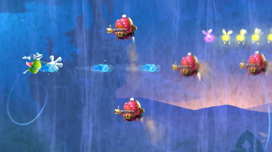 История жабы Rayman Legends. Когда у жаб вырастают крылья, видео как мультик