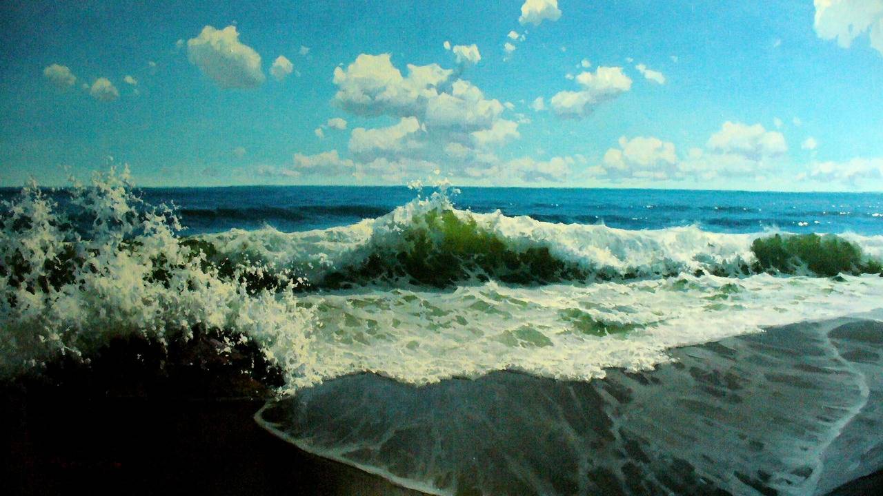 Морские пейзажи художника Владимира Федорова
