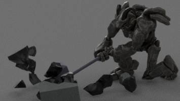 Простой сетап коллизии разрушений