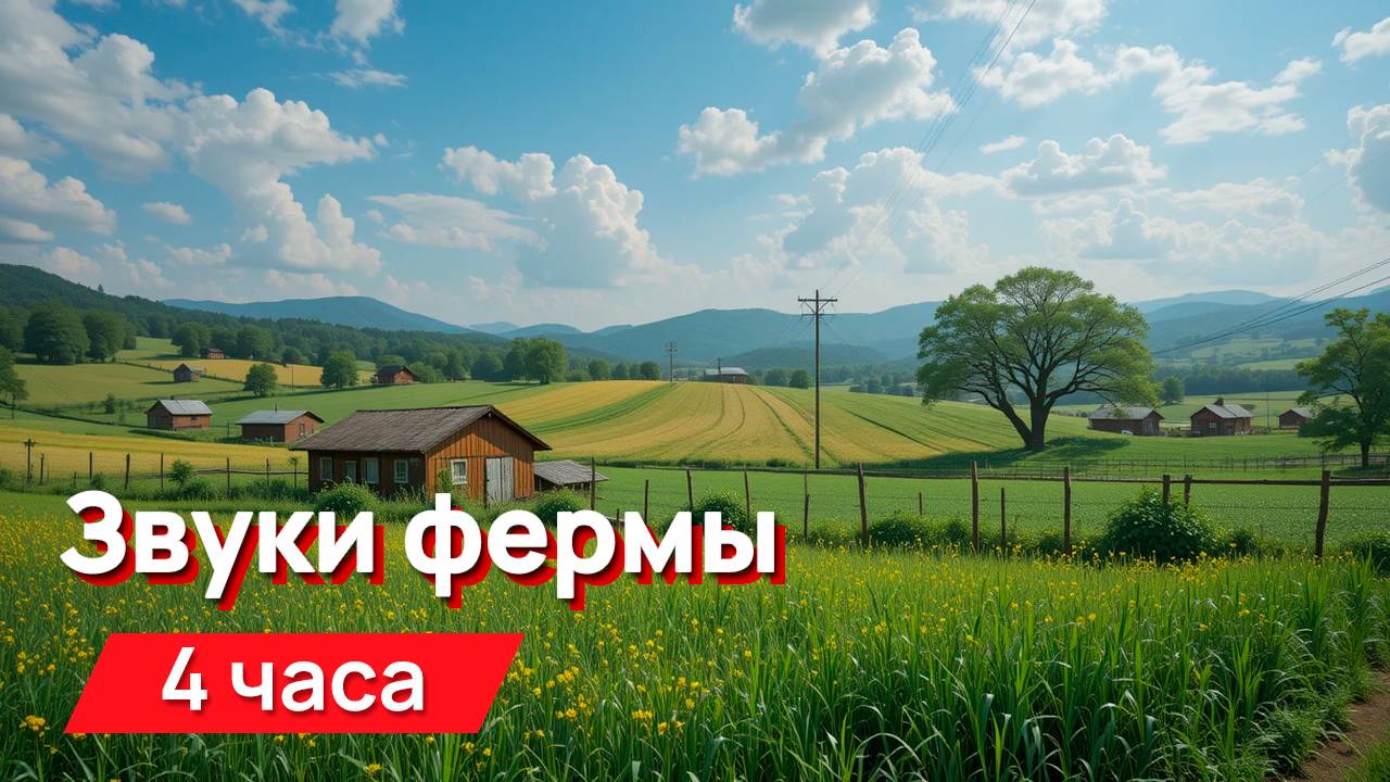 Звуки для соседей - звуки фермы