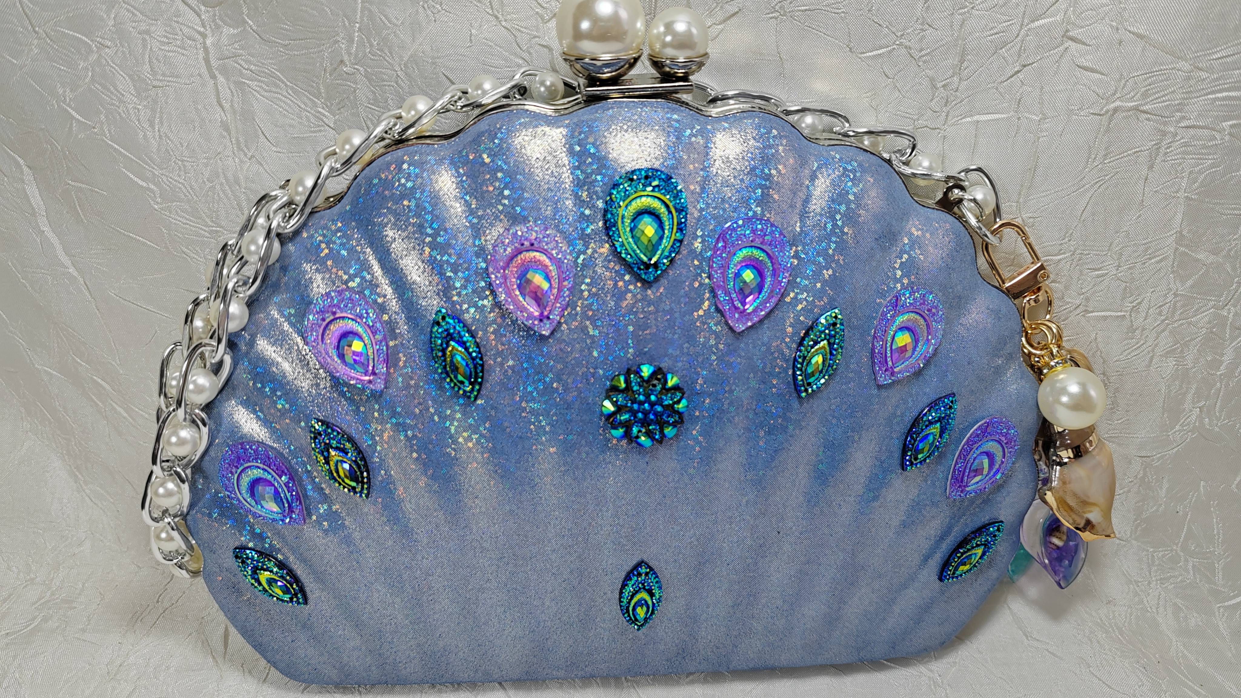 Клатч-бокс женский, ракушка. Изделия из кожи. СКСтиль. Клатч-бокс, трапеция. Видео обзор.