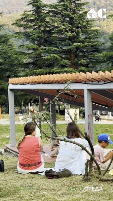 Сквер "Горный" в Красной Поляне