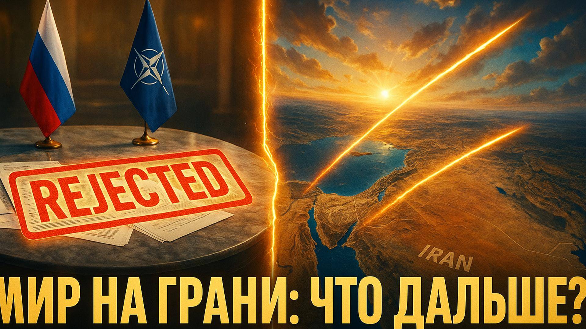 🤝💣 Сделка сорвана: Как позиция России по НАТО приближает полномасштабную в**ну на Ближнем Востоке
