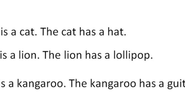 Top English Starter - Tom is a cat