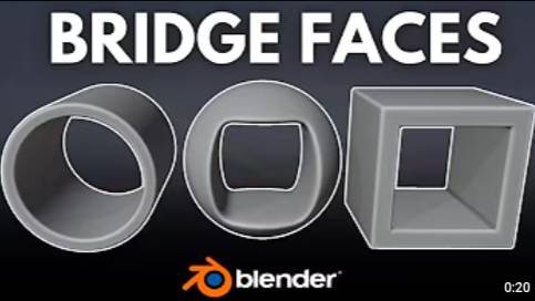 Easily Bridge Faces in Blender!
