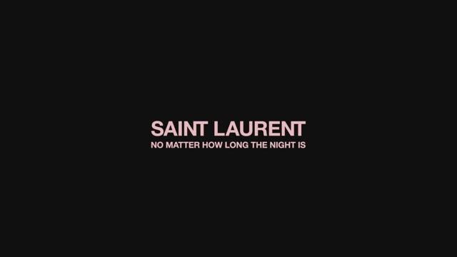 Показ мужской коллекции Saint Laurent весна-лето 2021