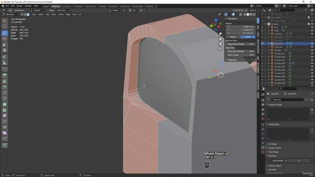 10. Blender Modeling Part 8