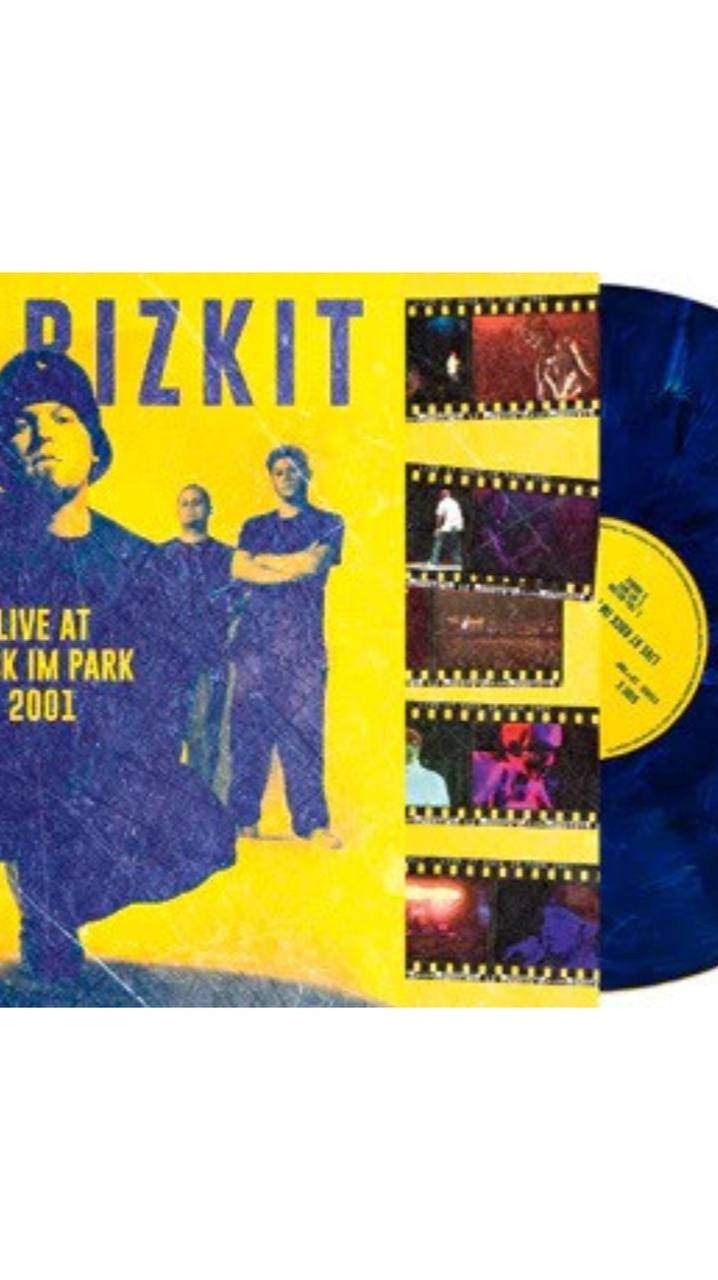 Limp Bizkit — Live at Rock im Park 2001 (2xLP, Yellow & Blue Marble) 💥
