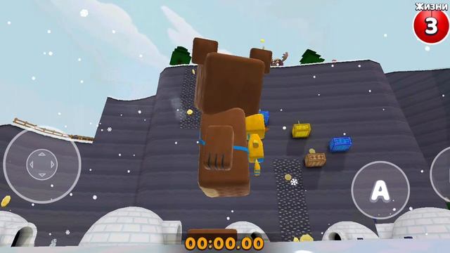 Прохожу super bear adventure (1 Часть)