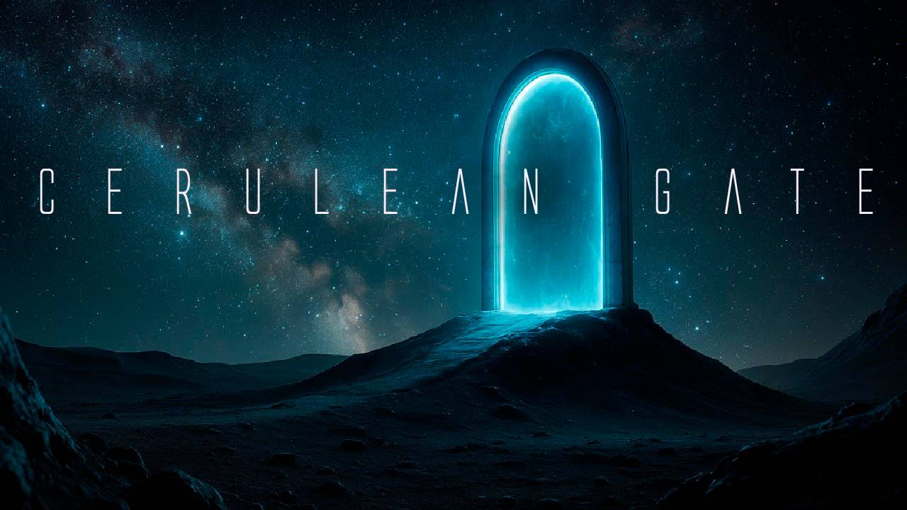 Cerulean Gate • Relaxing Ambient SPACE Music 🎧 [ Deep Cosmic Synth Ambience ]