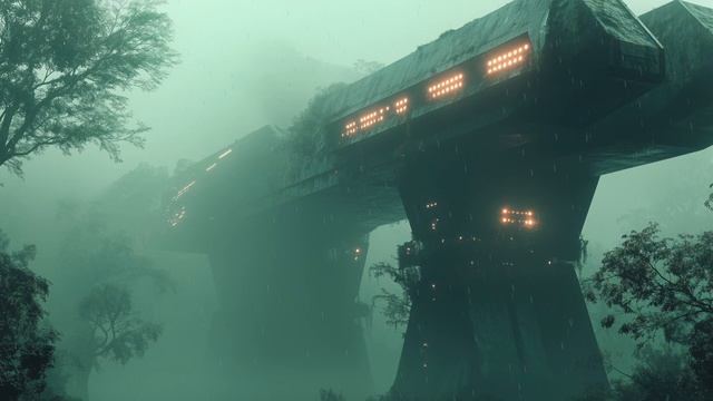 TYRELL FOG ⧸⧸ 1 Hour Sci-fi Soundscape for Calm Study
